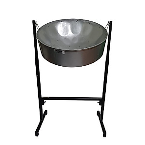 LOW TENOR (SOPRANO, LEAD) STEELPAN (STEEL DRUM) WITH PROTECTIVE CARRYING CASE