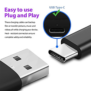 USB-C Charger Charging Cable Cord Compatible for BlueParrott B450-XT S650-XT M300-XT, Jab Elite 3 4 7 7 Pro Elite 75t Elite 85t Elite 85h, Elite Active 75t Earbuds, Evolve2 30 40 65 85 75 Headphones