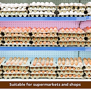 60 Pieces Egg Crates Bulk 30 Cell Egg Cartons Bulk Pulp Fiber Egg Cartons Reusable Paper Egg Container Empty Egg Tray Egg Holder for Farm Market Family Kitchen Storing Eggs