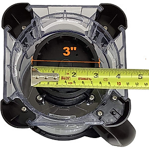 Replacement 64oz (8 Cup) Food Processor Bowl Only for Ninja Ninja BL680 BL680A BL681A BL682 BN801 BN805 BL910 Auto-iQ Duo Blender, Read