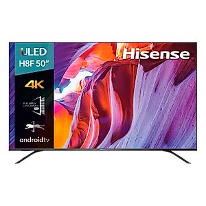 Hisense 50H8F 50-Inch 4K Ultra HD Android Smart ULED TV HDR10 (2019)