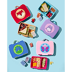 Skip Hop Kids Bento Lunch Box, Ages 3+, Zoo Dino