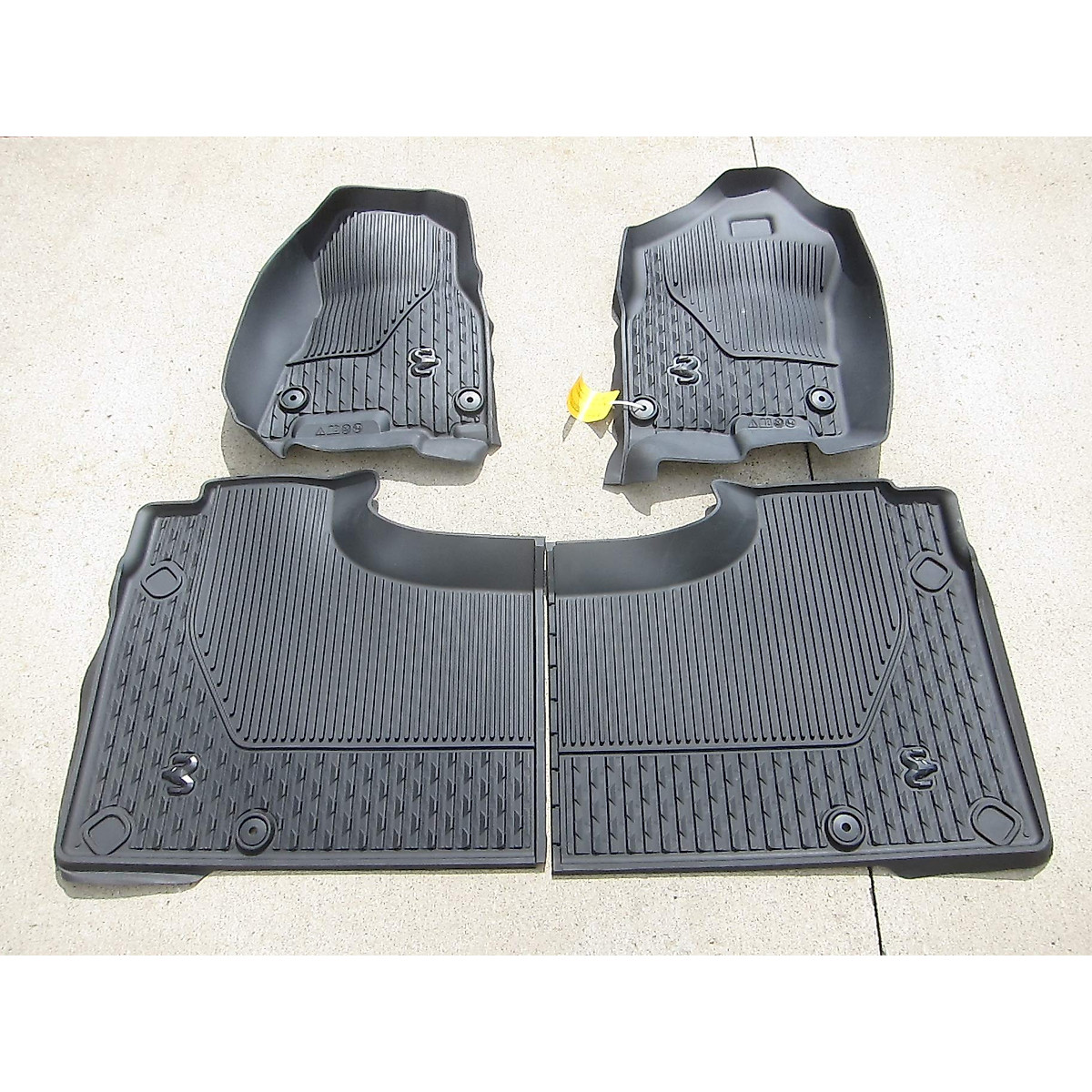Ram 1500 DT (New Body Style) Crew Cab All Weather Mats New Mopar OEM