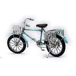 DSQK Statue Sculpture Ornament Collectible Figurine Decorative Supplies, Animal Garden Decorations, Household Metal Crafts, Mini Bicycle Models, Gifts, Home Accessories Decoration