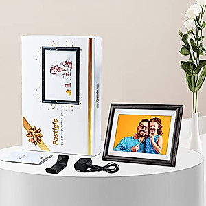 Digital Picture Frame - 10.1 Inch WiFi Digital Photo Frame IPS Touch Screen HD Display, Smart Cloud Photo Frame Share Videos and Photos Instantly by Email or App, 16GB Storage