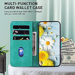 HUANGTAOLI PU Leather Phone Case for Xiaomi Civi 2, Magnetic Closure Kickstand with Card Holder Slots Wallet Cover for Xiaomi Civi 2