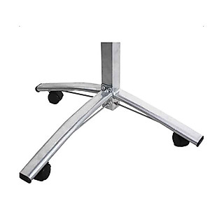 Kcelarec Mobile Laptop Desk Mobile Small Standing Desk Pneumatic Adjustable Height, Portable Rolling Desk Laptop Cart Ergonomic Mobile Desk with Lockable Wheels (Black)