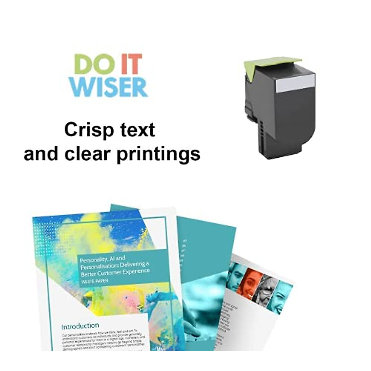 Do it Wiser Compatible Toner Cartridge Replacement for Lexmark 701HK 70C1HK0 - CS310dn CS310n CS410dn CS410n CS510de CS510dte (High Yield, Black)