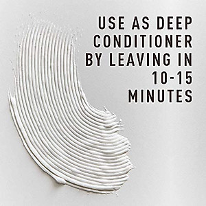 Bevel Hair Conditioner for Men with Coconut Oil and Shea Butter, Sulfate Free Conditioner for Textured Hair, Moisturizes, Conditions and Detangles Hair, 12 Oz (Packaging May Vary)