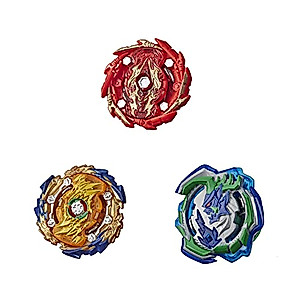 BEYBLADE Burst Rise Hypersphere Battle Hunters 3-Pack - Wizard Fafnir F5, Ogre O5, Bushin Ashindra A5 Battling Top Toys (Amazon Exclusive)