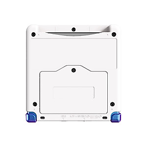 eXtremeRate Chameleon Purple Blue Glossy Custom Full Set Buttons for Gameboy Advance SP, Replacement A B L R Button Power On Off Volume Button D-pad Key for GBA SP Console - Console NOT Included