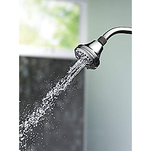 Peerless Delta-Faucet 76551C Water-Saving Five Spray Massage Shower Head, 2.0 gpm, Chrome