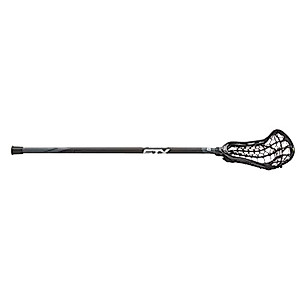 STX Lacrosse Exult Pro Complete Women's Stick w/Proform Traditional Pocket, Black