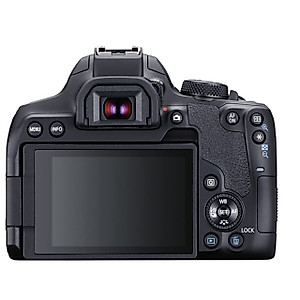 Canon EOS 850D/T8i Vlogger Kit:EF-S 18-55mm,EF 75-300mm & 420-800mm Lenses,64GB Memory Card,Ring Light,Spider Tripod,3 Piece Filter Kit,Gadget Bag,Remote Shutter,USB Card Reader & Cleaning Kit