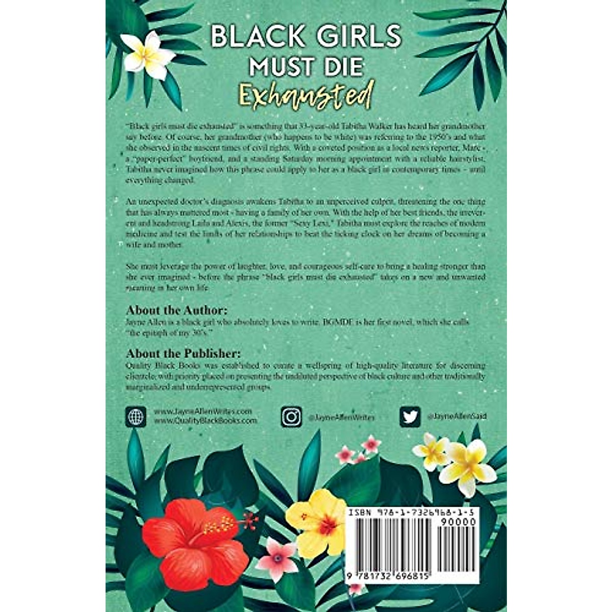 Black Girls Must Die Exhausted: A Novel for Grown Ups