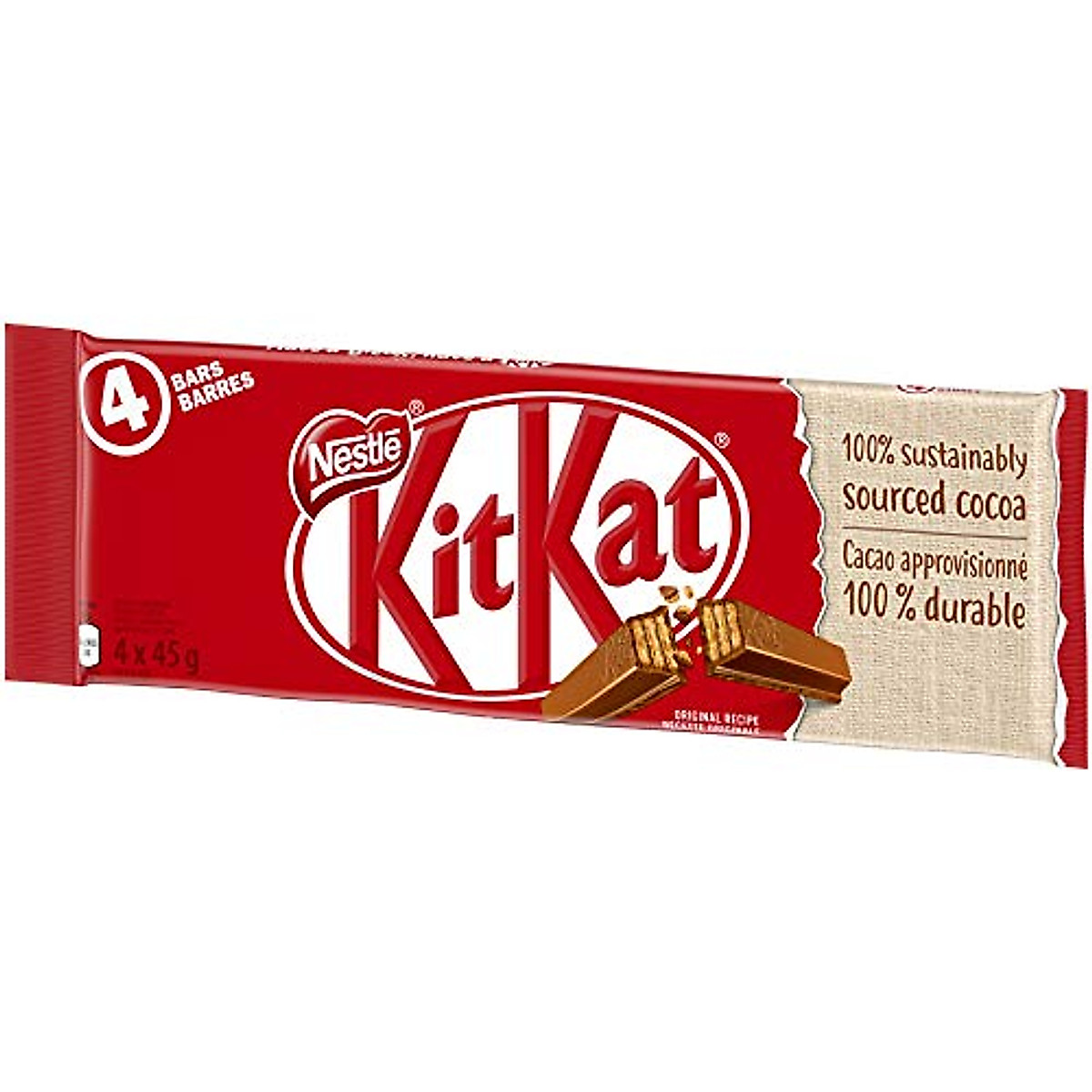 KIT KAT 4 Finger, 4x45g, Multipack