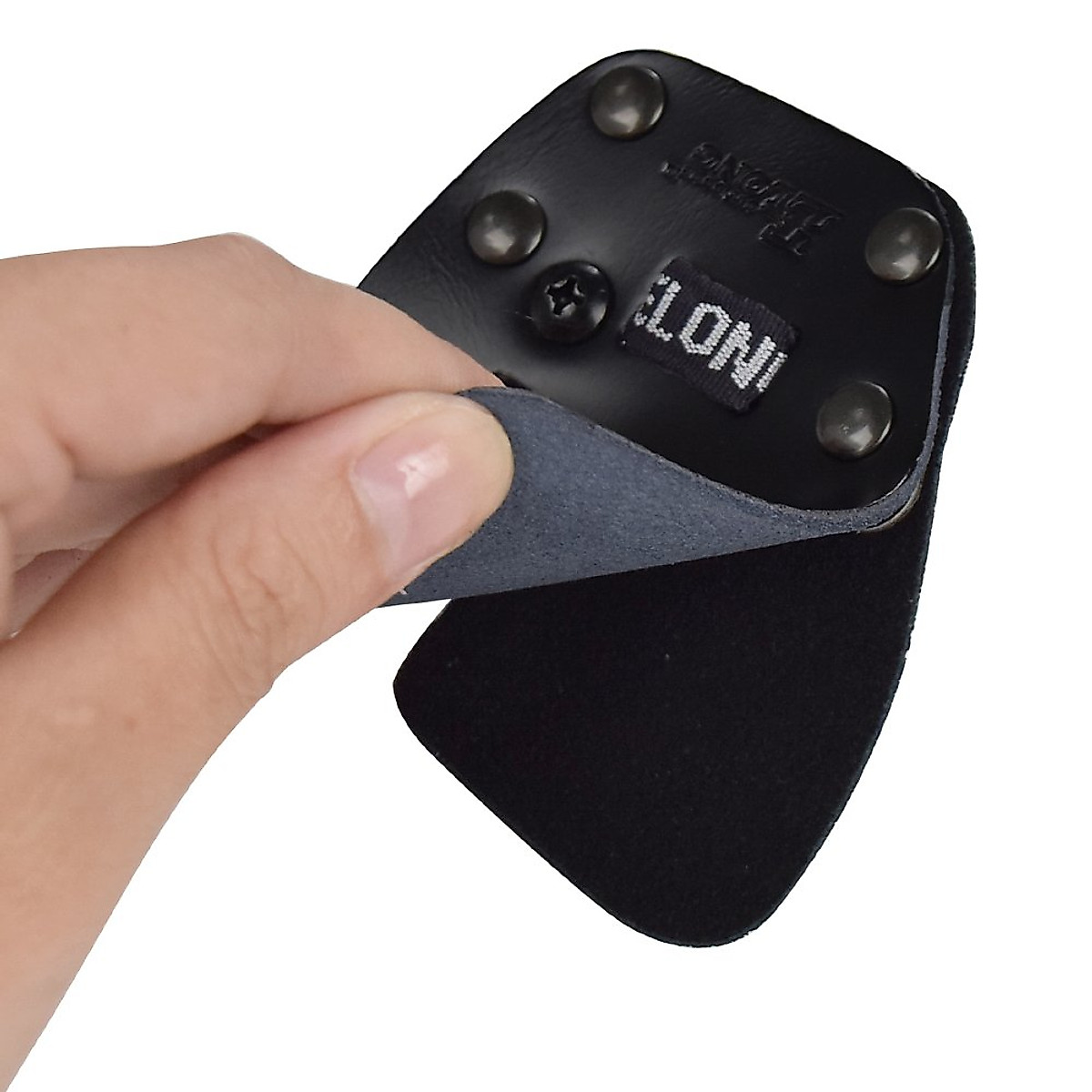 Archery Finger Tab Shooting Tabs Finger Saver Protect Guard Cow Leather for Recurve Bow Right Handed