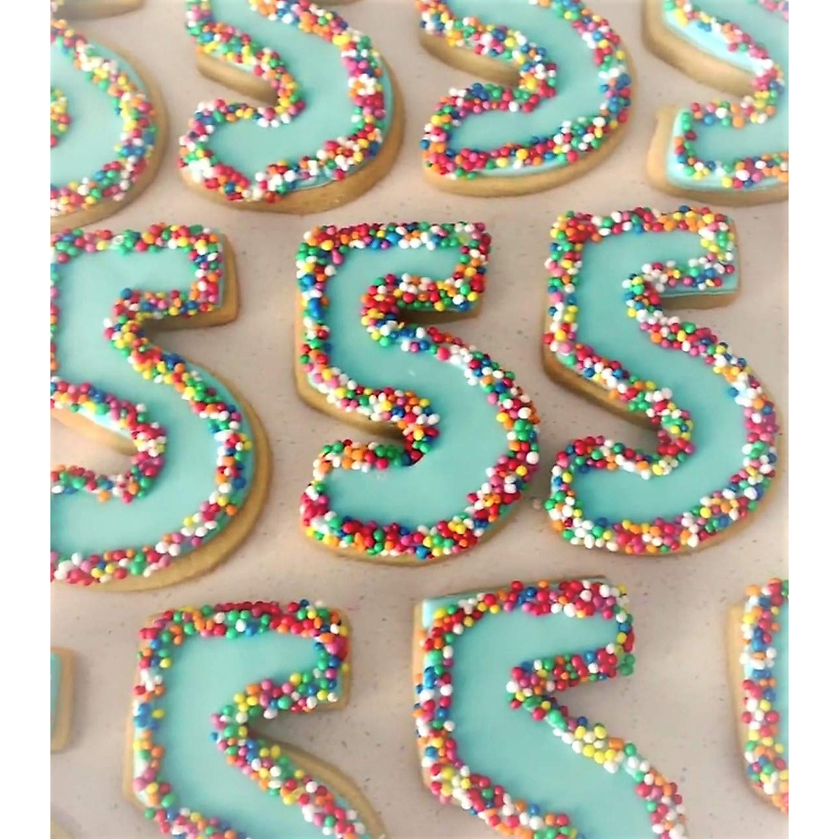 Number Five / #5 Cookie Cutter, 3.25" Made in USA by Ann Clark