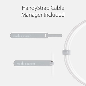 Moshi USB C to DisplayPort Cable 1.5m/5ft, Support 5K@60 Hz, 4K HDR, VESA Certified, Aluminum Housing, Thunderbolt 3 Compatible (Ensure Monitors Accept DisplayPort Signal)