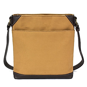 Chala Handbags Eagle Safari Canvas Crossbody Bag Purse