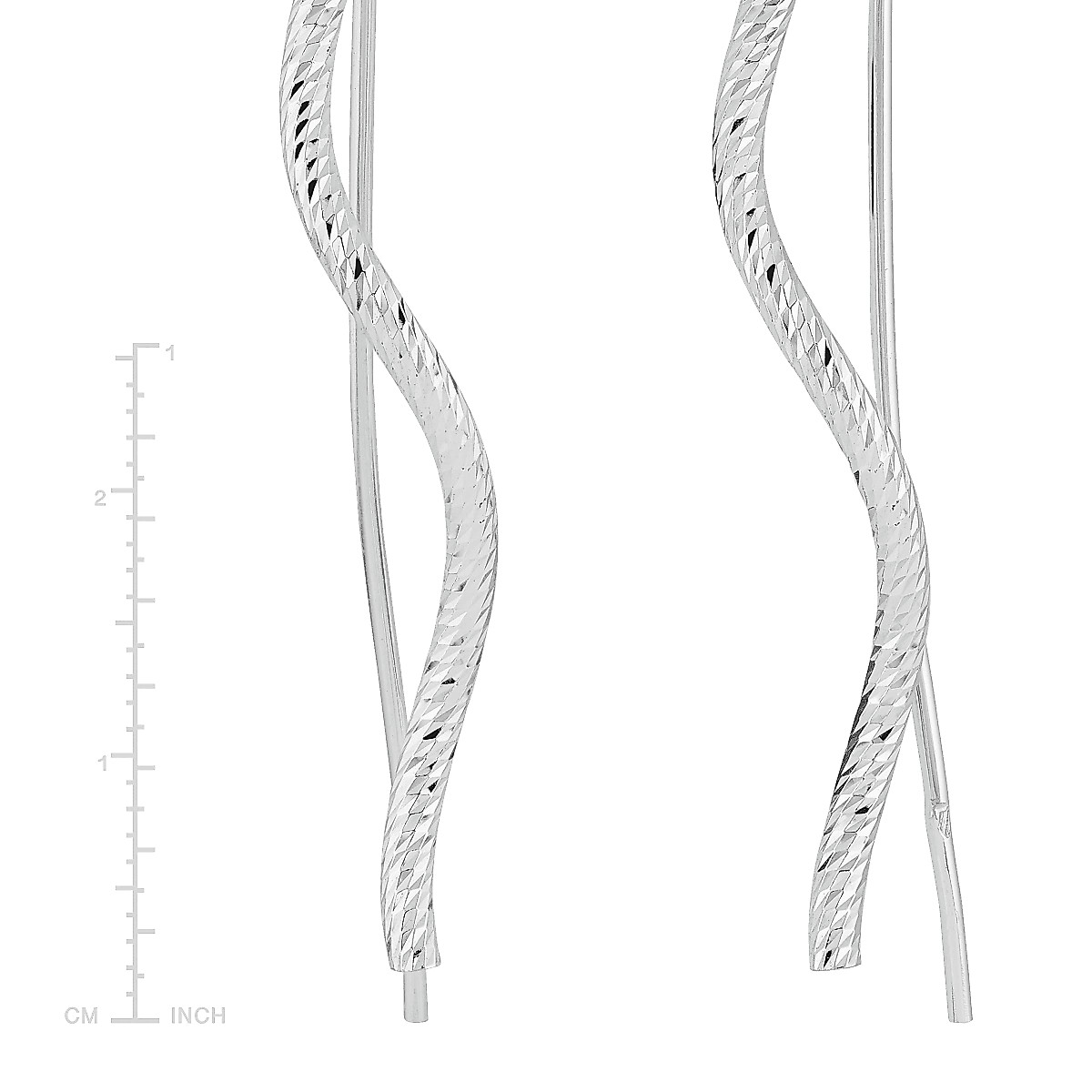 Silpada 'Winding Way' Drop Earrings in Sterling Silver