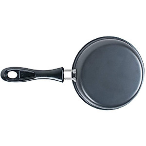FveBzem Nonstick Frying Pan Round Egg Pan One Egg Fry Pan Egg Pancake Maker Omelet Mini Dishwasher Safe Cookware Small Egg Skillet, PFOA Free, 4.72 Inch(12cm)
