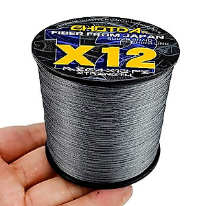 X12 500 Meters Braided Fishing Line High Endurance Super Strength Multifilament PE Saltwater Fish Wire