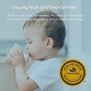Pureit 5 Series UR5440 RO Reverse Osmosis Water Purifier, DURAViva Filtration Tech, WQA Gold Seal-Certified, 90%+ TDS Removal