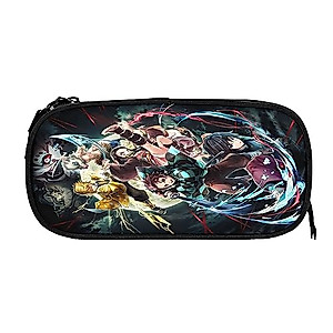 Gvxnemu Anime Backpack School Bag Cartoon Daypack Set with Book Bag Lunch bag Pencil Bag For Kids Boys Girls 03