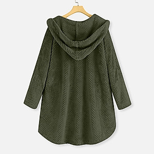 Bed Jacket Fleece Bomber Jacket Women Fleece Hoodie for Women Womens Tunic Long Tops Womens Sweaters Zipper Front Womens Leggings Tops Turtleneck Poncho Sweater Women Ladies Jacket