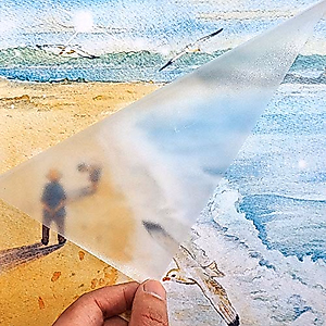 Heroad Brand Clear Contact Paper Multipurpose Adhesive Liner 17.7inx5ft/Roll