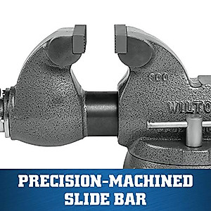 WILTON 300S Machinist Vise, 3' Jaw Width, 4-3/4' Jaw Opening (28830)