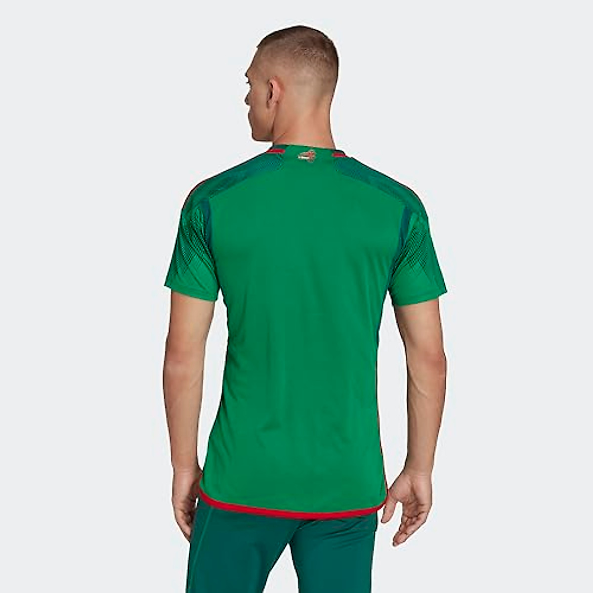 adidas Mexico 22 Home Jersey Men's, Green, Size M