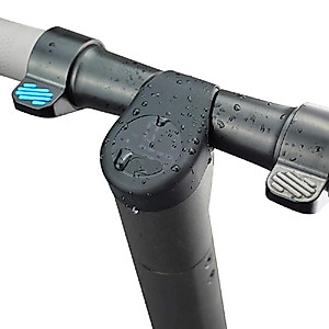 Glodorm Black Waterproof Dashboard Cover Shell for Ninebot Scooter Silicone Protective Case Accessories for Ninebot Segway ES1 ES2 ES4 Electric Scooter