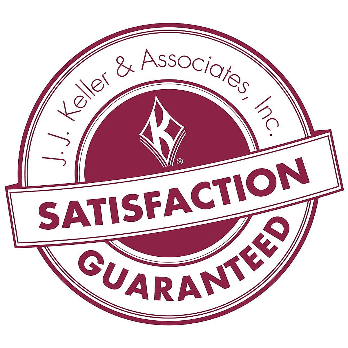 Not an Exit Sign, Red & White - 17" x 7" Permanent Self Adhesive Vinyl with Rounded Corners for Light-Duty Indoor and Outdoor Use - J. J. Keller & Associates