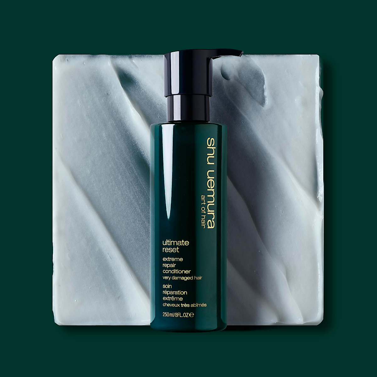 Shu Uemura Ultimate Reset Extreme Repair Conditioner | Strengthens to Reduce Breakage and Split Ends | Deeply Conditions and Nourishes | With Japanese Rice Extract | For Dry and Very Damaged Hair
