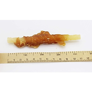 Pawant Dog Treats Soft Chews Rawhide Free Chicken Wrapped Cod Sticks for Puppy Training Snacks Dog Chews Treats 1lb/454g