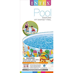 Intex 58477EP Duckling Snapset Pool 4' x 10"