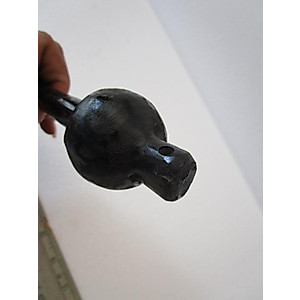 Brass Bell Clapper - Great Sounding - Temple/Church/Religious/Traditional/School/Collage : (Cast Iron : Length: Approx 6.5 Inches)