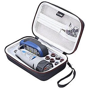 LTGEM Hard Case for Dremel 7300-PT 4.8V Cordless Rotary Tool Dog Nail Grinder or Dremel 7300-N/8 Cordless Two-Speed Rotary Tool (The Packaging Only Include Case, Dremel Tools are not included)