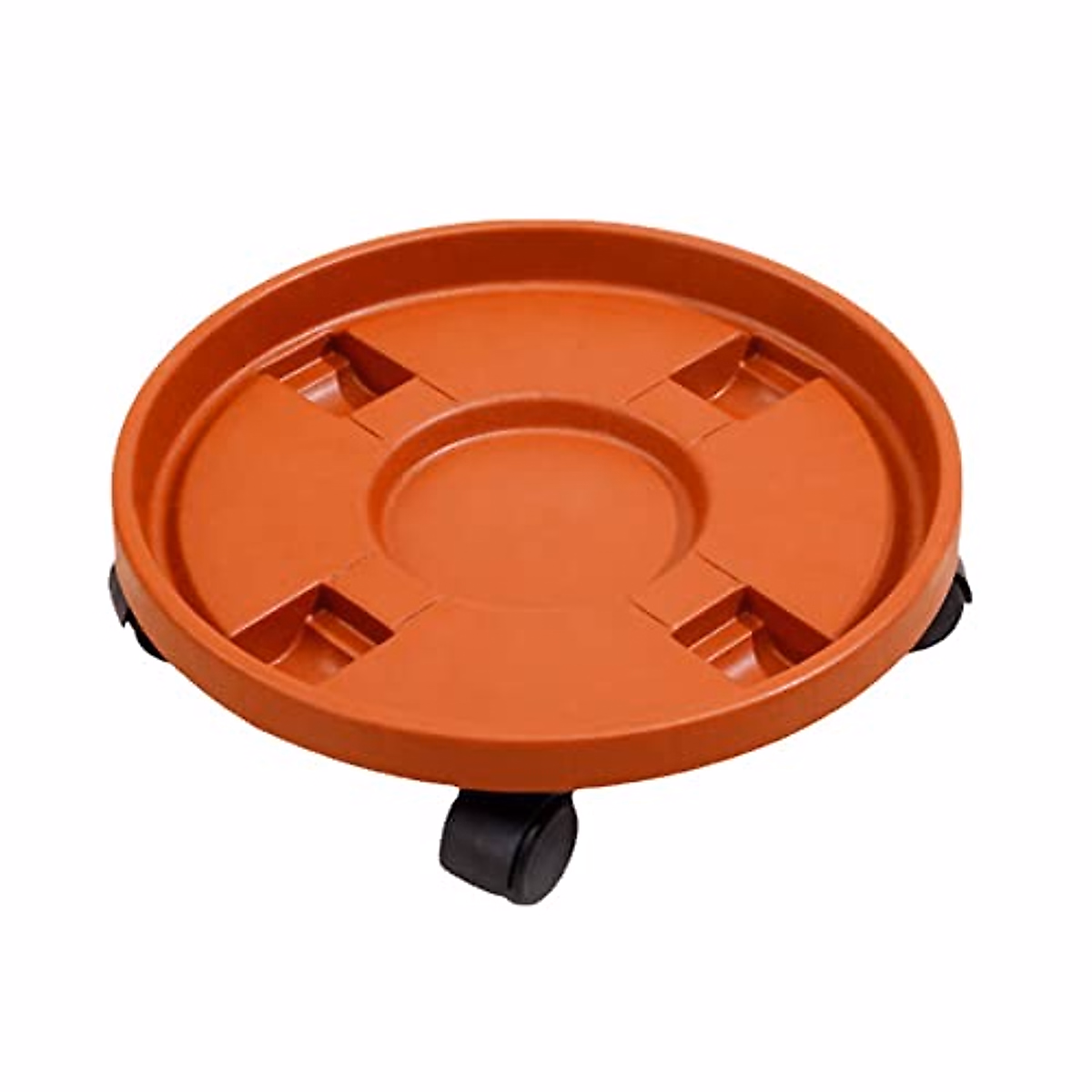 RUDINO,Plant Caddy,Plant Stand With Wheels,Plant Roller Base,Plant Caddy With Wheels Heavy Duty,Rolling Plant Stand,Round Plant Roller Base For Vertical Planting Troughs,Patio Umbrella Base,Plant Pots