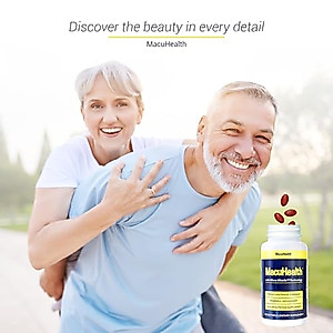 Macuhealth Triple Carotenoid Formula - Eye Vitamins for Adults - 90 Softgels, 3 Month Supply