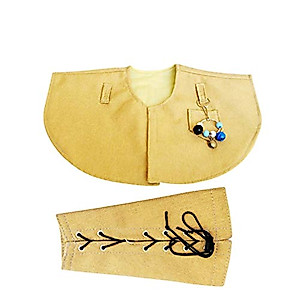 POPETPOP Parrot Anti-Scratch Shoulder Protector Multi-Purpose Bird Shoulder Shawl Bird Diaper Pad for Parakeets Cockatiels Conures Macaws Finches Lovebird Hang Bird Anklet & Toys