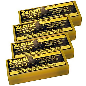 Zerust VC2-2 NoRust Vapor Capsule - Pack of 4 - Made in USA