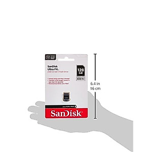SanDisk 256GB Ultra Fit USB 3.2 Flash Drive - SDCZ430-256G-G46, Black