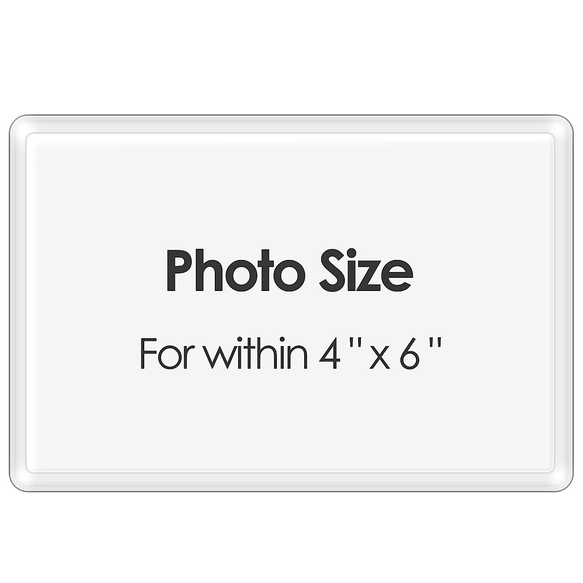 KTRIO Thermal Laminating Sheets, Hold 4 x 6 inch Photo Laminating Pouches, 5 Mil Clear Lamination Paper Protection 4.3 x 6.25 inch, Round Corner, 100 Pack