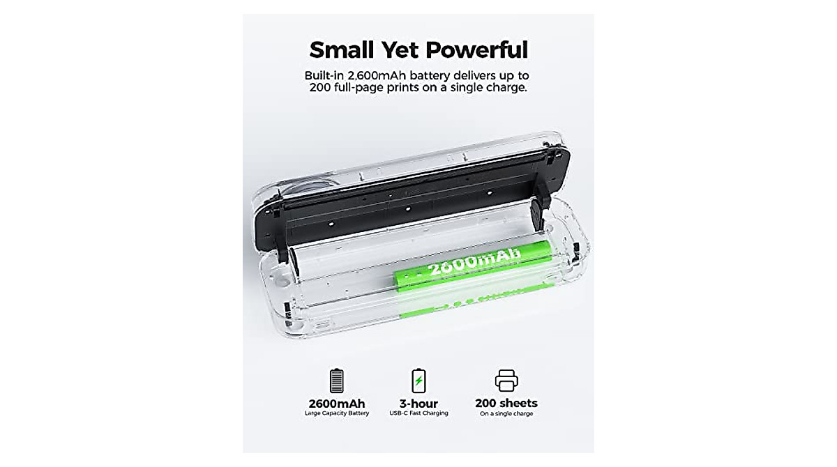 Paperang Portable A4 Thermal Printer - Wireless & Wired Printing