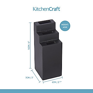 KitchenCraft 3-Piece Kitchen Scissors Set and Storage Block