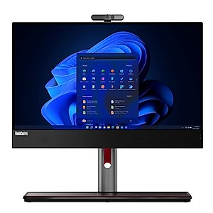 Lenovo ThinkCentre M70a All-in-One Desktop, 21.5" FHD (1920x1080) Non-Touch, Intel Pentium Gold G7400, 8GB RAM, 256GB SSD, Intel UHD Graphics, Webcam, Windows 10 Pro