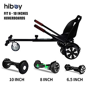 Hiboy HC-01 Hoverboard Kart Seat Attachment Accessory for 6.5" 8" 10" Two Wheel Self Balancing Scooter